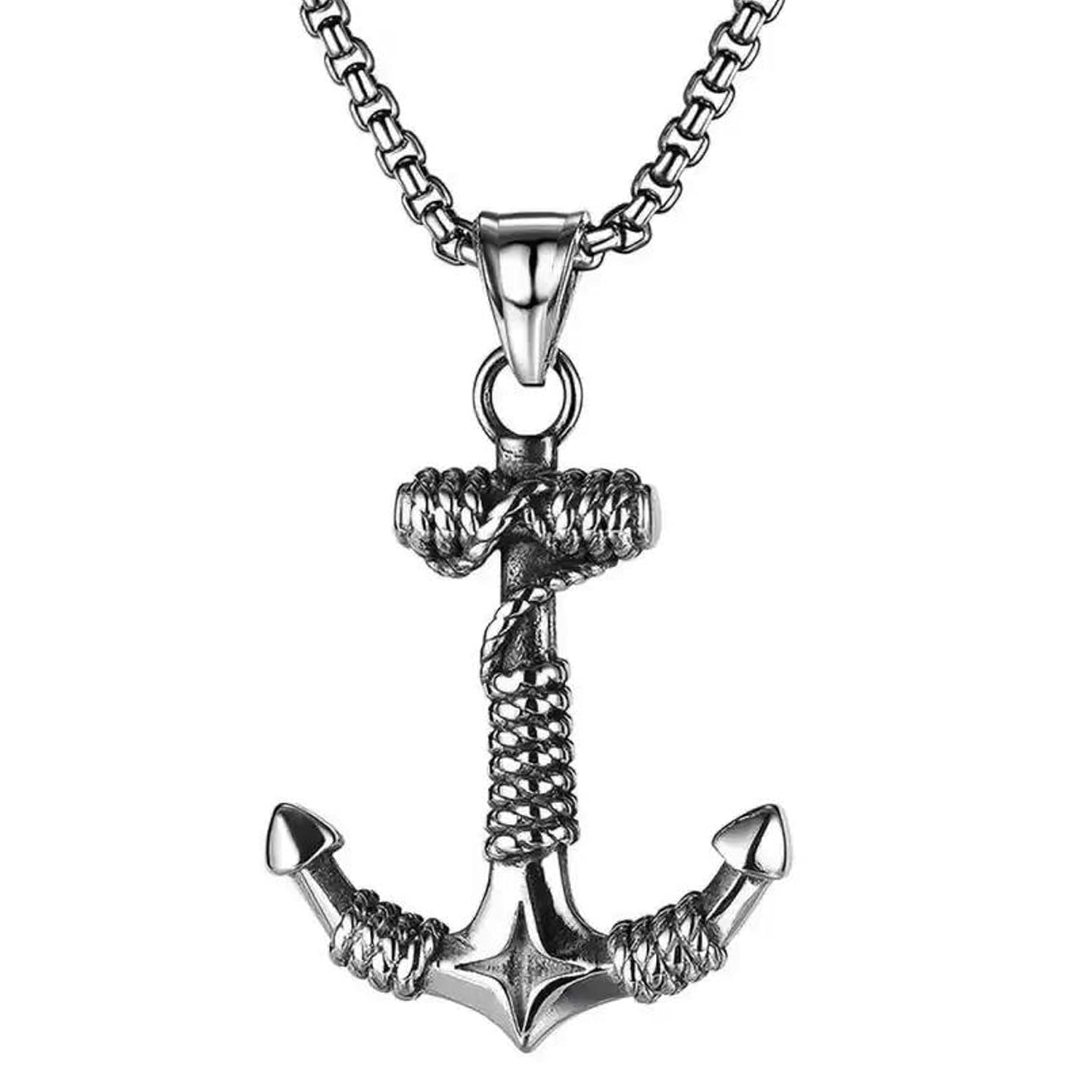 Buy Men stylish neckchain, neck chain for men stylish silver, Men ...