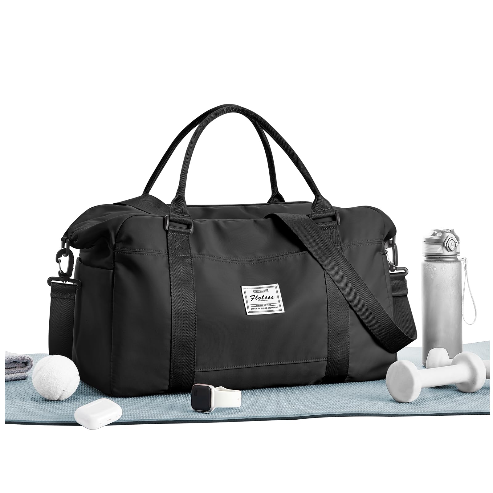 Snapklik.com : Travel Duffle Bag, Women Weekender Overnight Bags