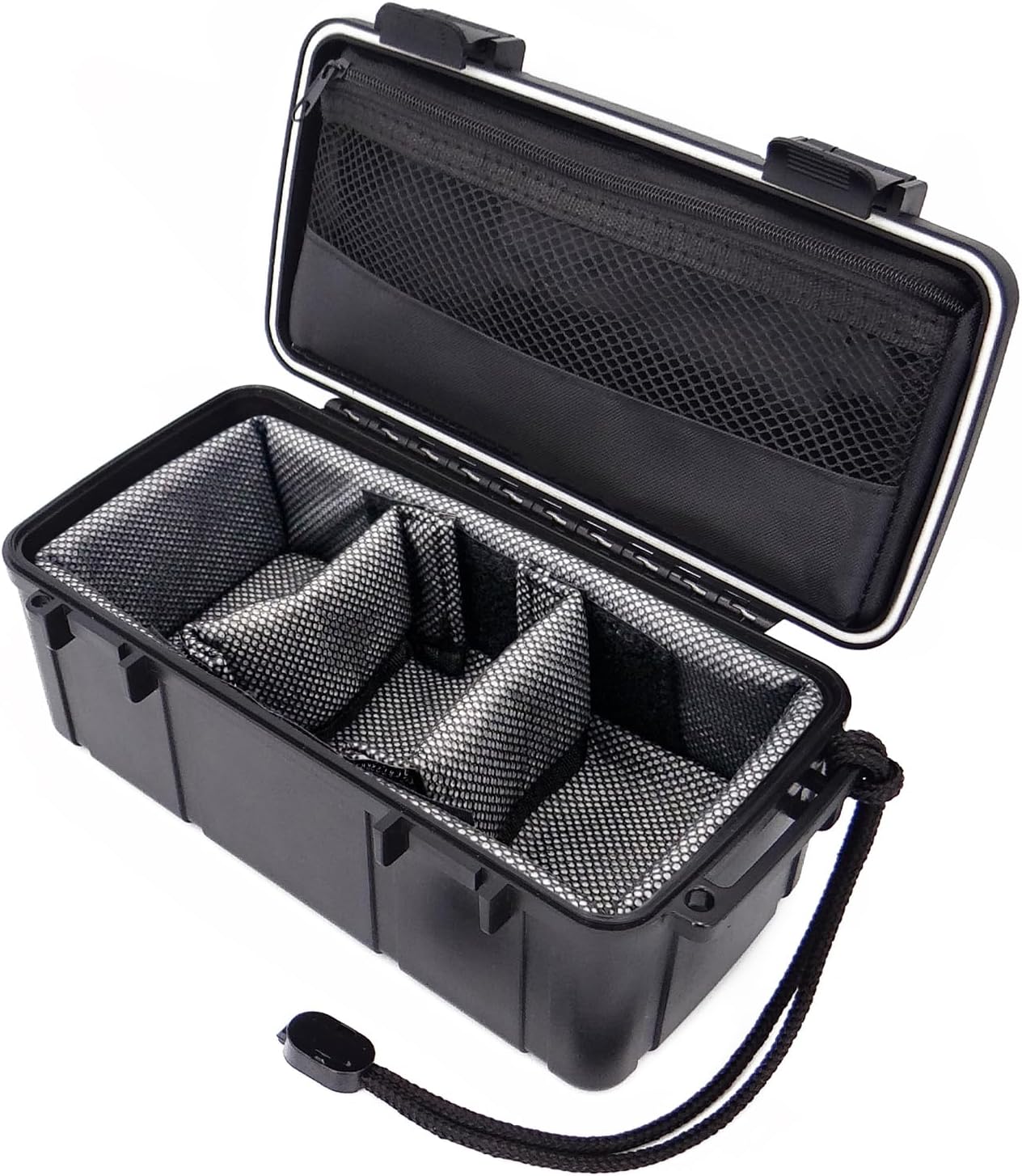 Amazon.com: Stash9 Mini Tabletop Tote Storage Container Bins Carbon ...