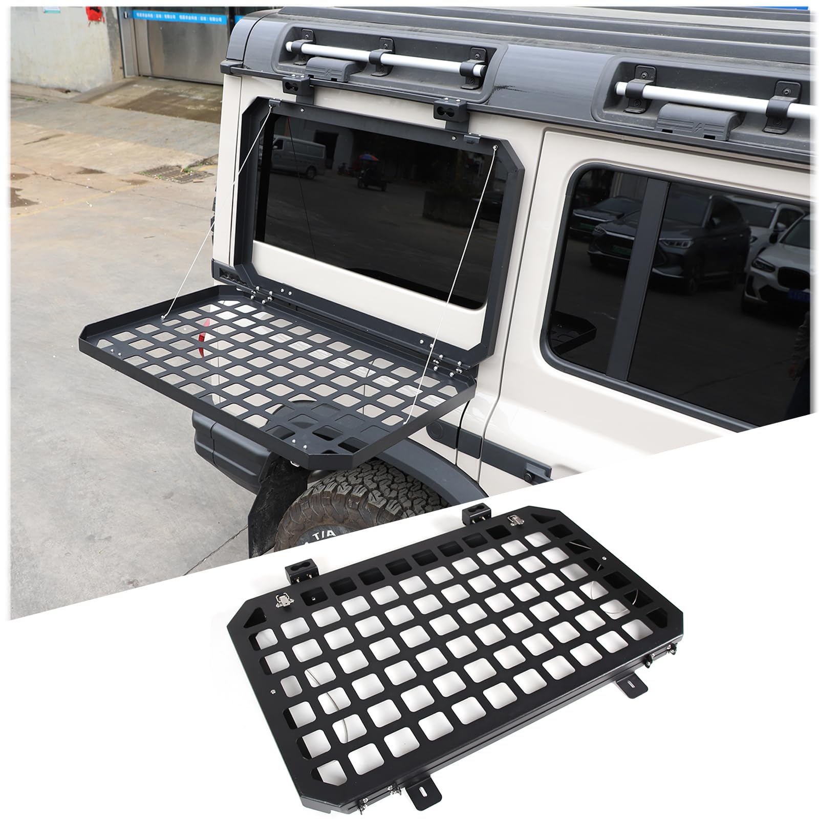 Amazon.com: Tumukiw Rear Window Side Cargo Racks Compatible with Ineos ...