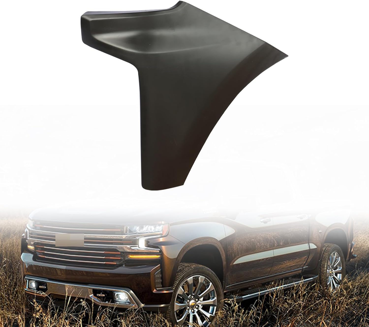 Amazon.com: Silverado Left bumper end cap - Driver Side Front Bumper ...