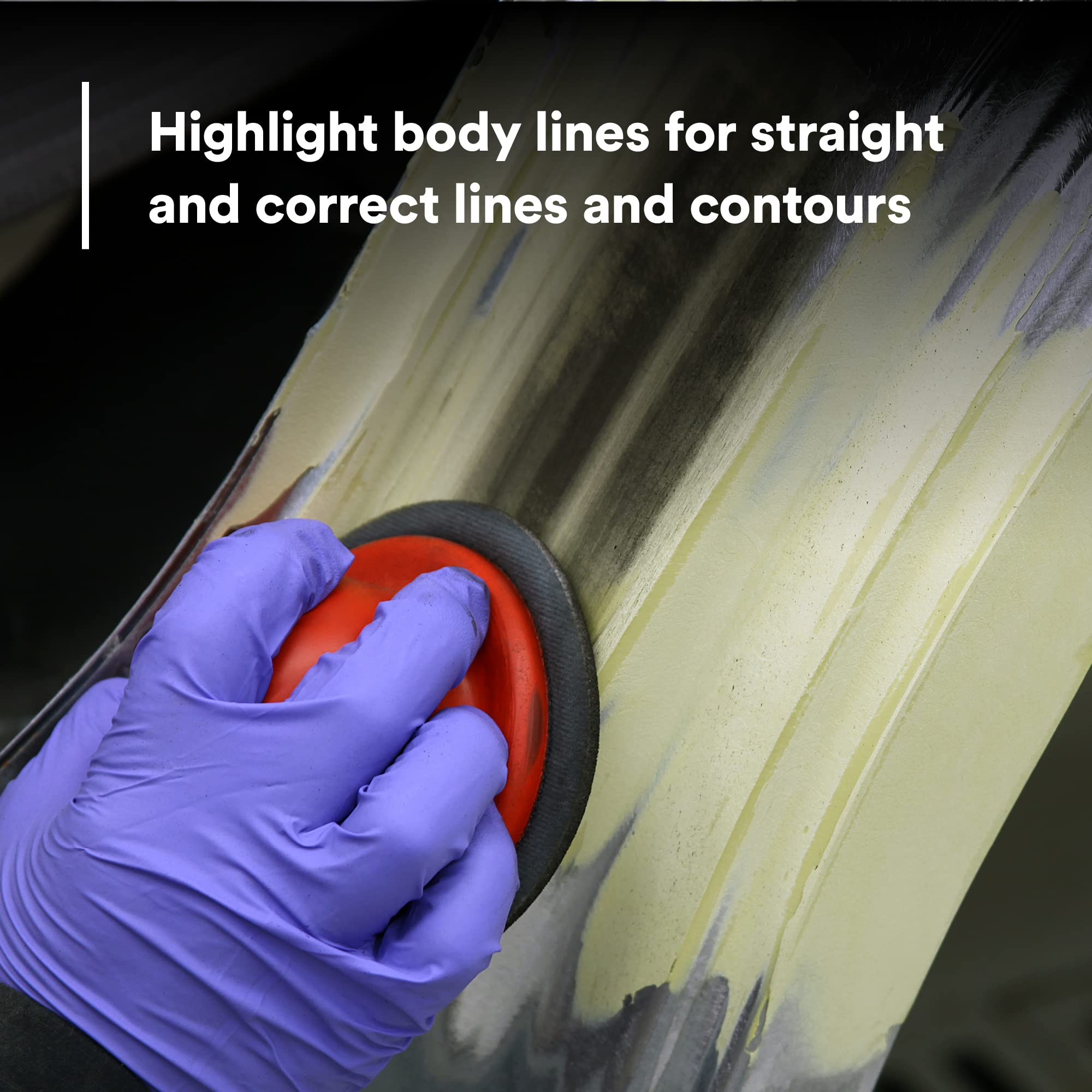 Buy 3M Dry Guide Coat Kit 05861, Carbon Black Powder, No Ripples, No ...