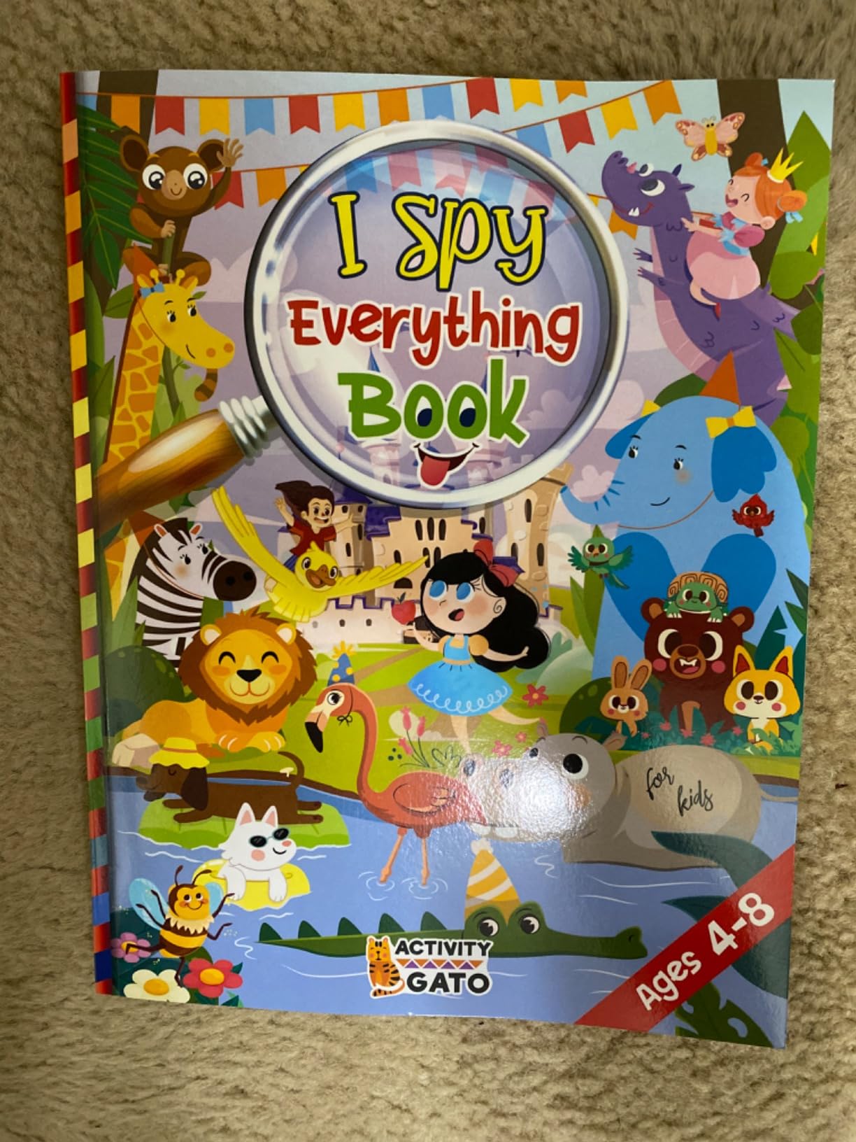 I Spy Everything for kids ages 4-8: Search and find Puzzles with fun ...