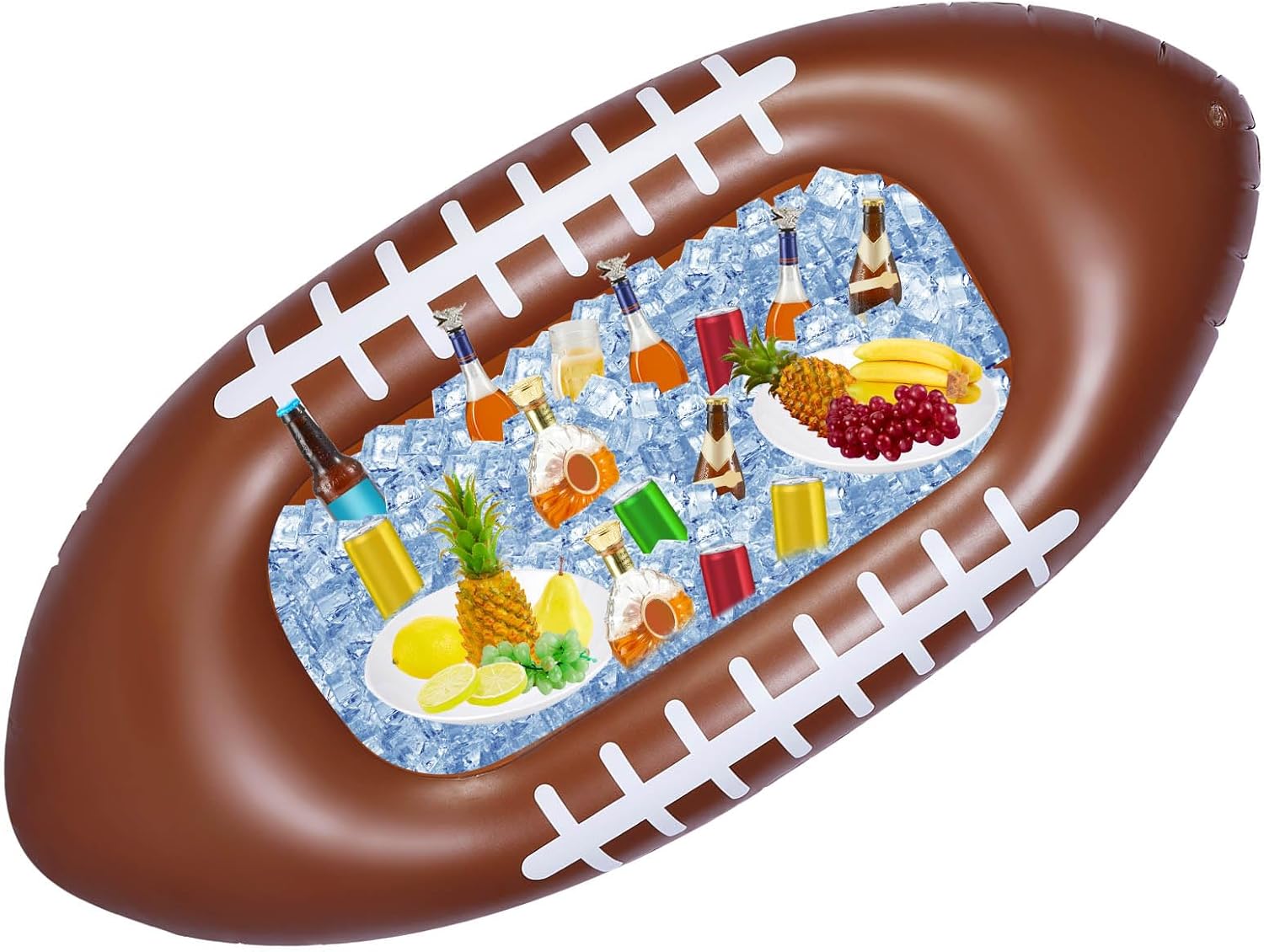 Amazon.com : Inflatable Football Cooler 60 x 27.5 Inch Football Party ...