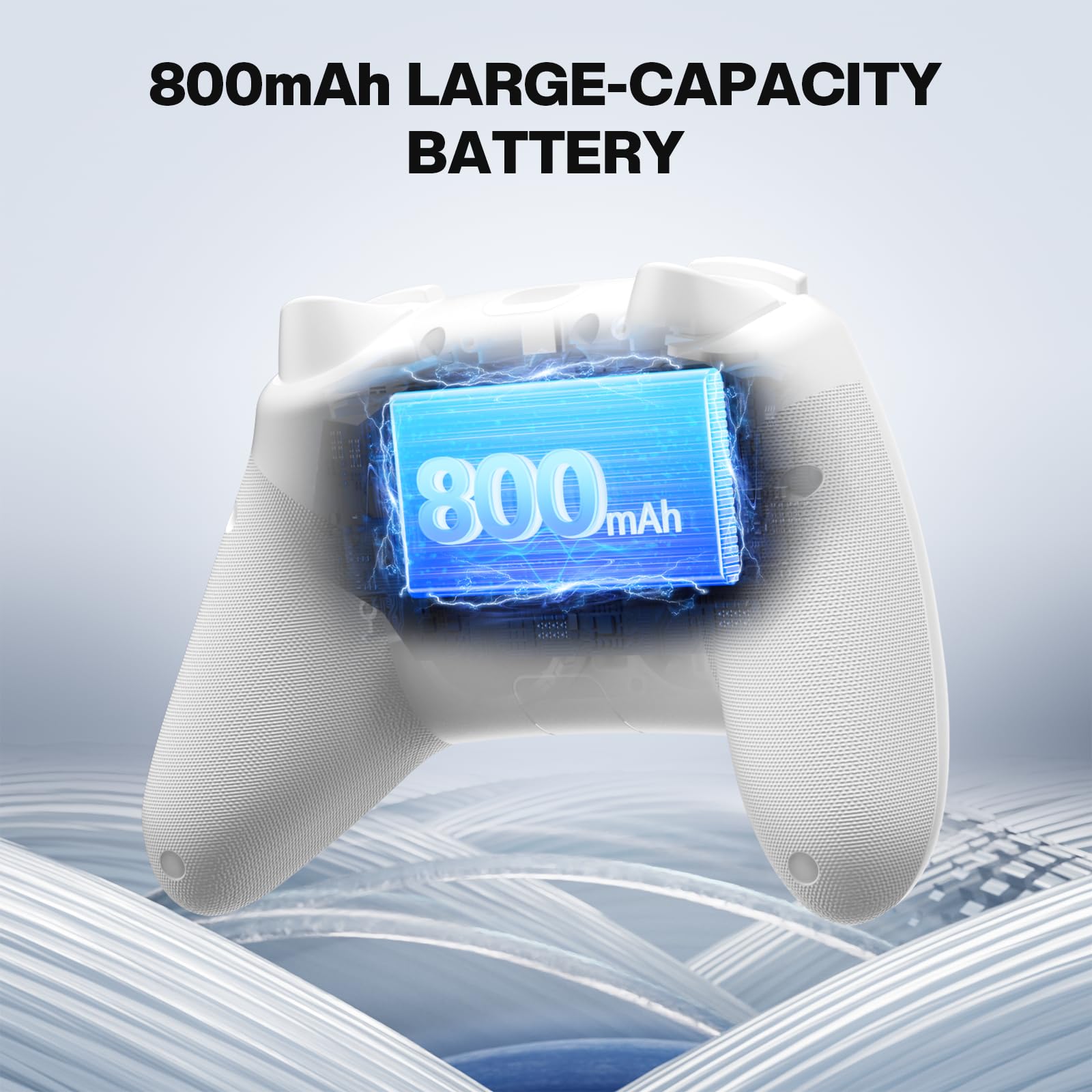 Snapklik.com : PC Gaming Controller- Hall Effect Joystick, 2.4G & Wired 1000Hz Polling Rate ...