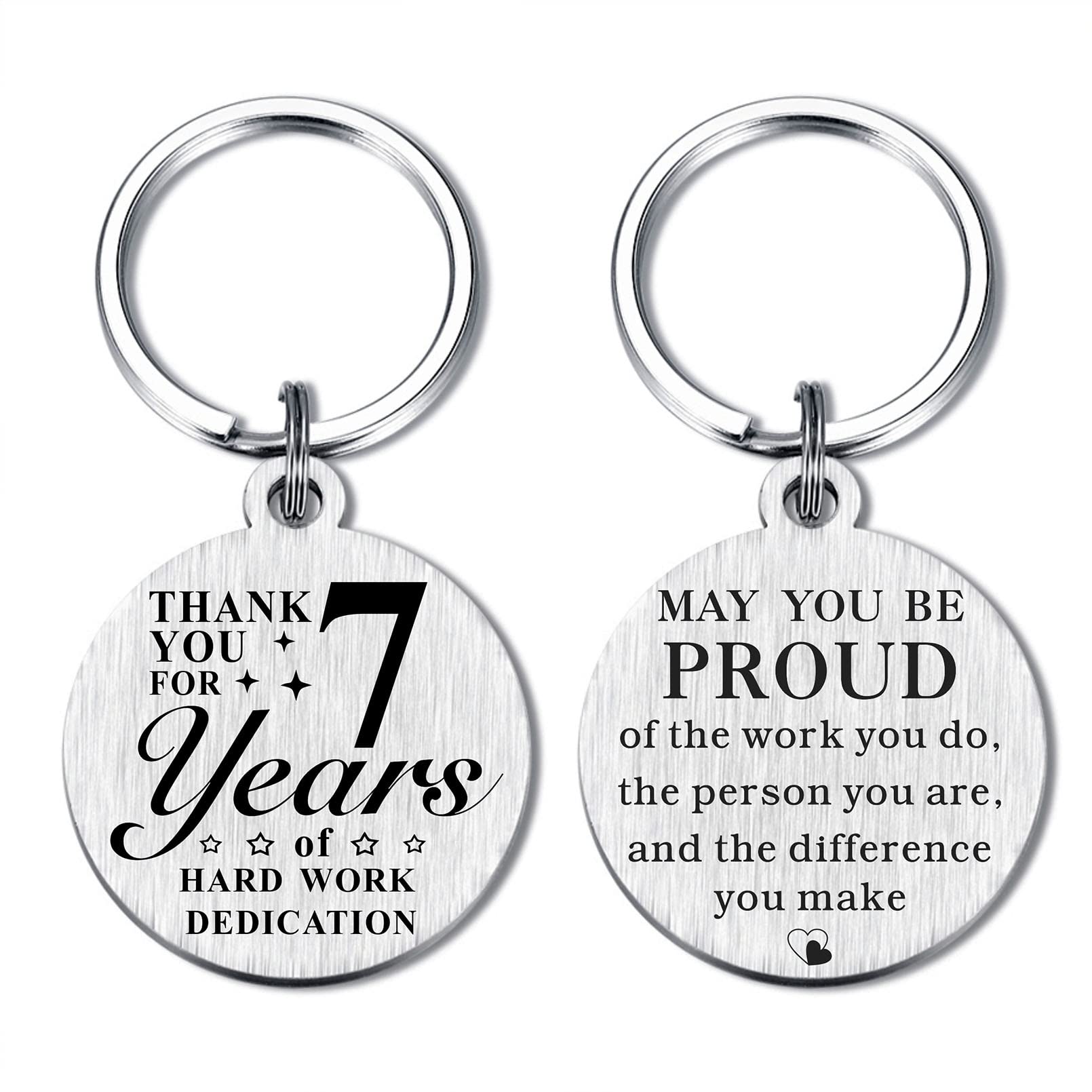 Amazon.com: ABNTY 7 Year Work Anniversary Employee Gifts, 7th Work ...