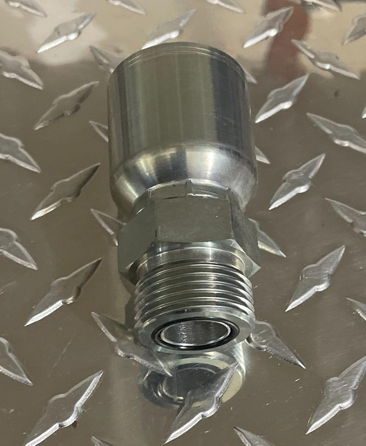 Amazon.com: Reusable Hydraulic Hose Pipe Fitting 200-MORFS-16-16 PARKER ...
