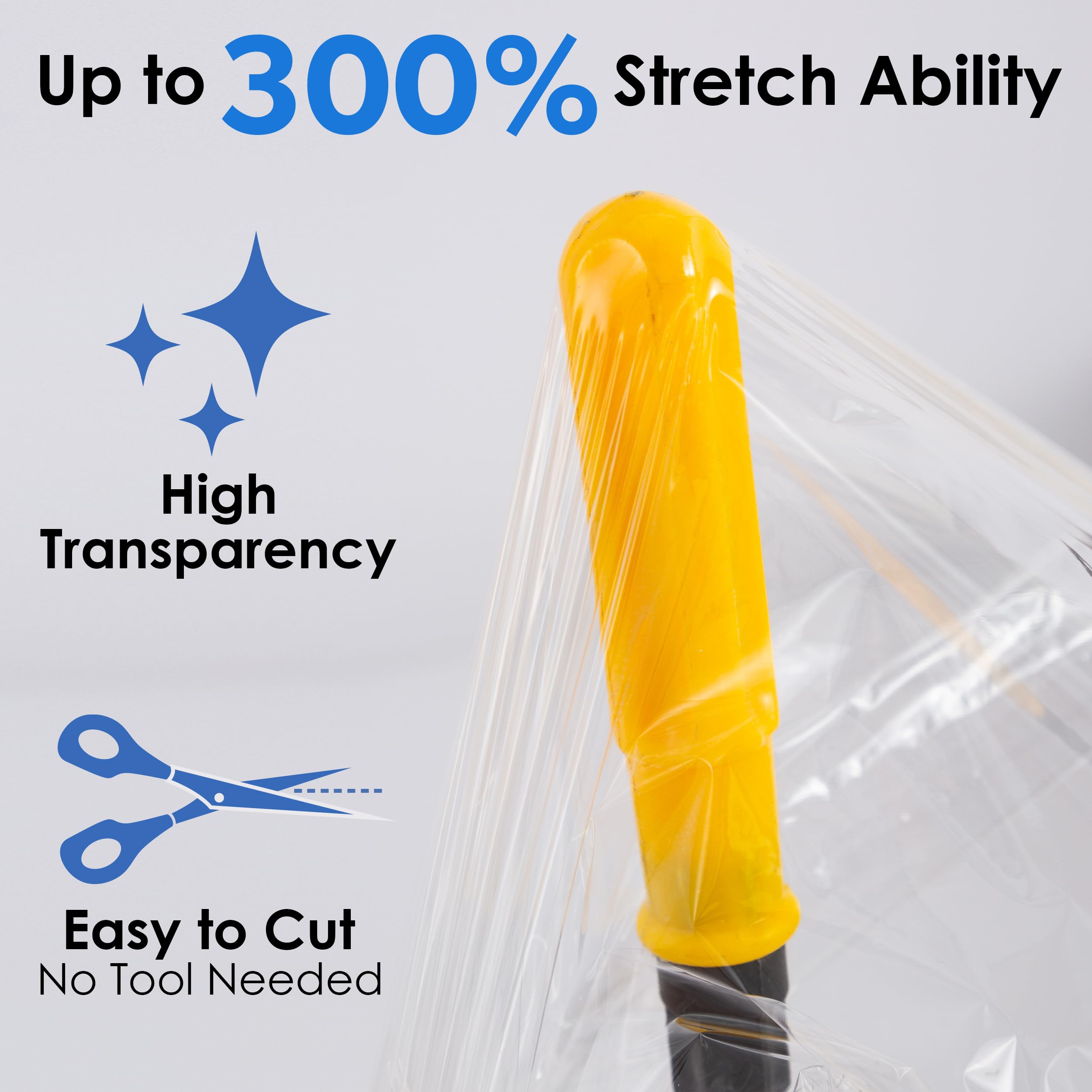 Snapklik.com : Innovative Haus 2 Pack Stretch Wrap For Packing. Stretch ...