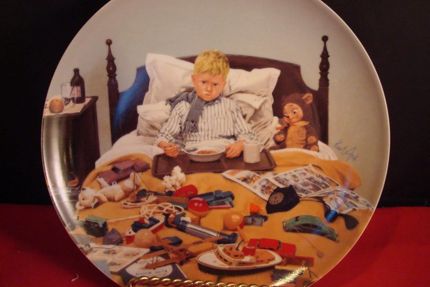 Amazon.com: Bored Sick (En Kedeligsnue) Collector Plate by Compatible ...