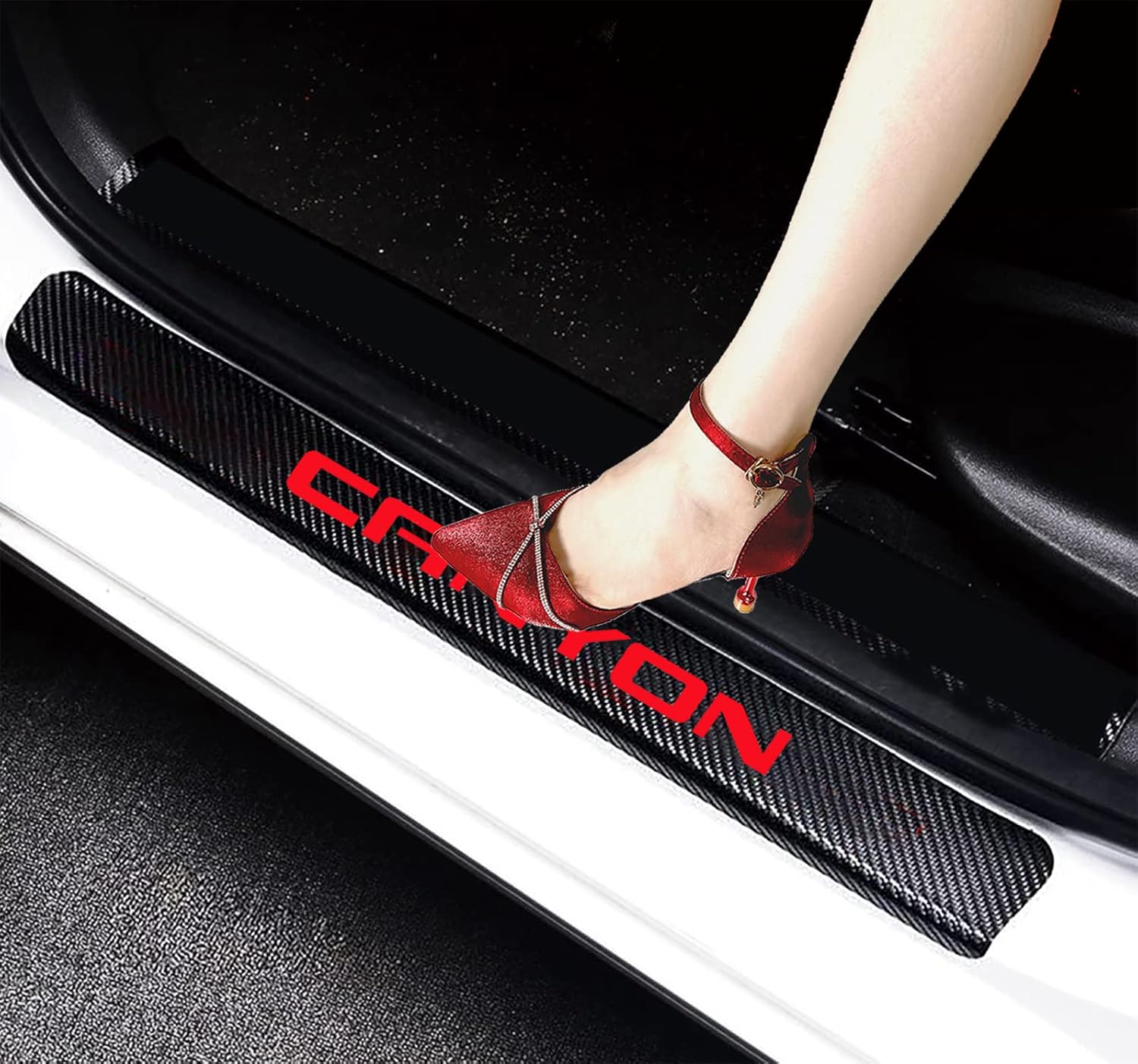 Amazon.com: Replacement for 4pcs GMC Canyon Car Door Sill Protector ...