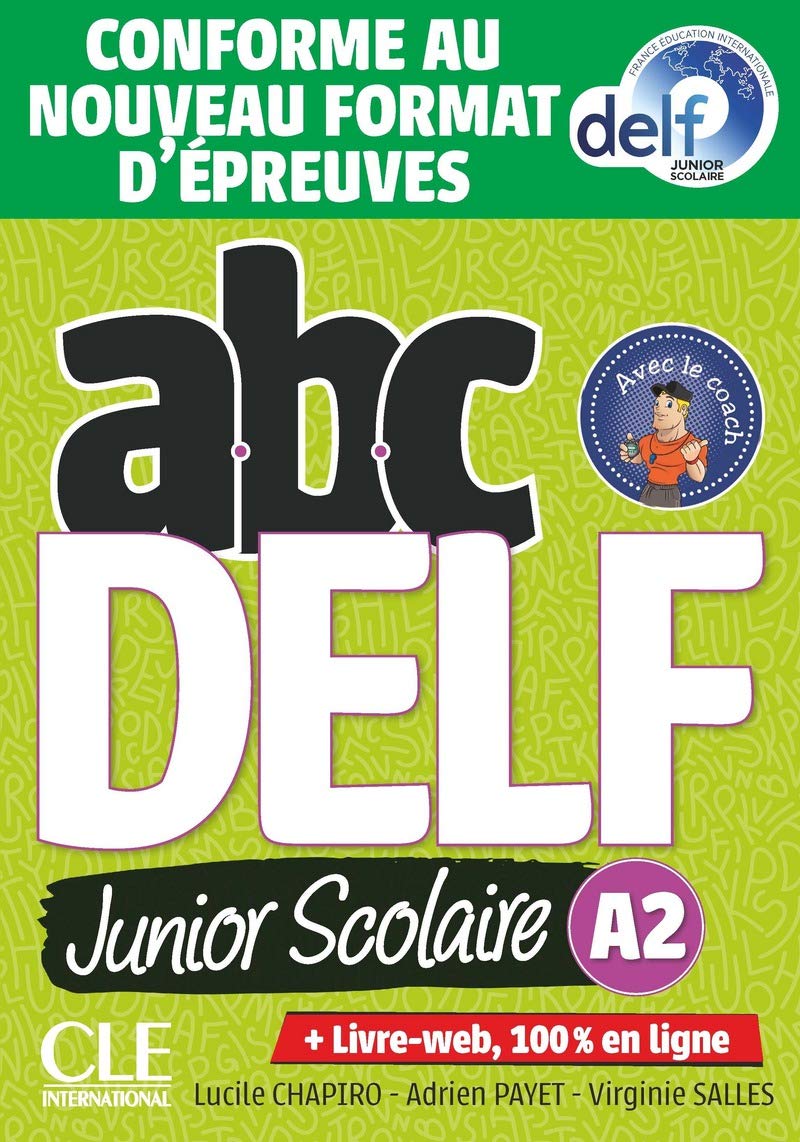 DELF JUNIOR NIV.A2 + LIVRET + CD - NELLE EDITION : CHAPIRO,LUCILE ...
