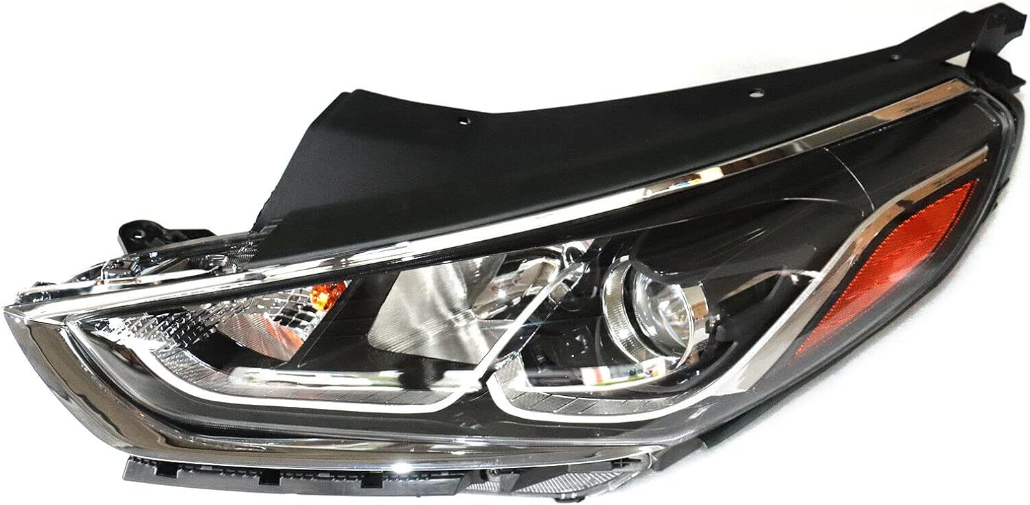 Amazon.com: TBVECHI For 2018 2019Hyundai Sonata Headlight Assembly Left ...