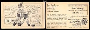 Amazon.com: 1947 Signal Oil Hollywood Stars (Baseball) Card# 4 tod ...