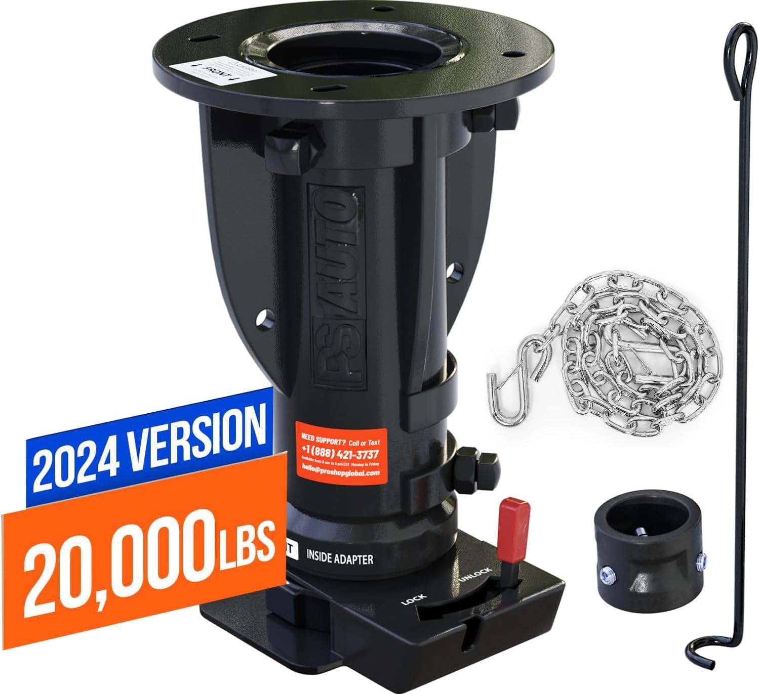 Amazon.com: T-Built 5th Wheel to Gooseneck Adapter Adjustable Height 12 ...