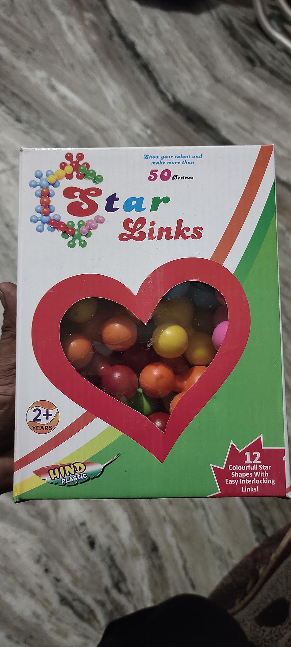 Buy Funtoy 12 Pieces Kids Star Links Interlocking Blocks For Preschool ...