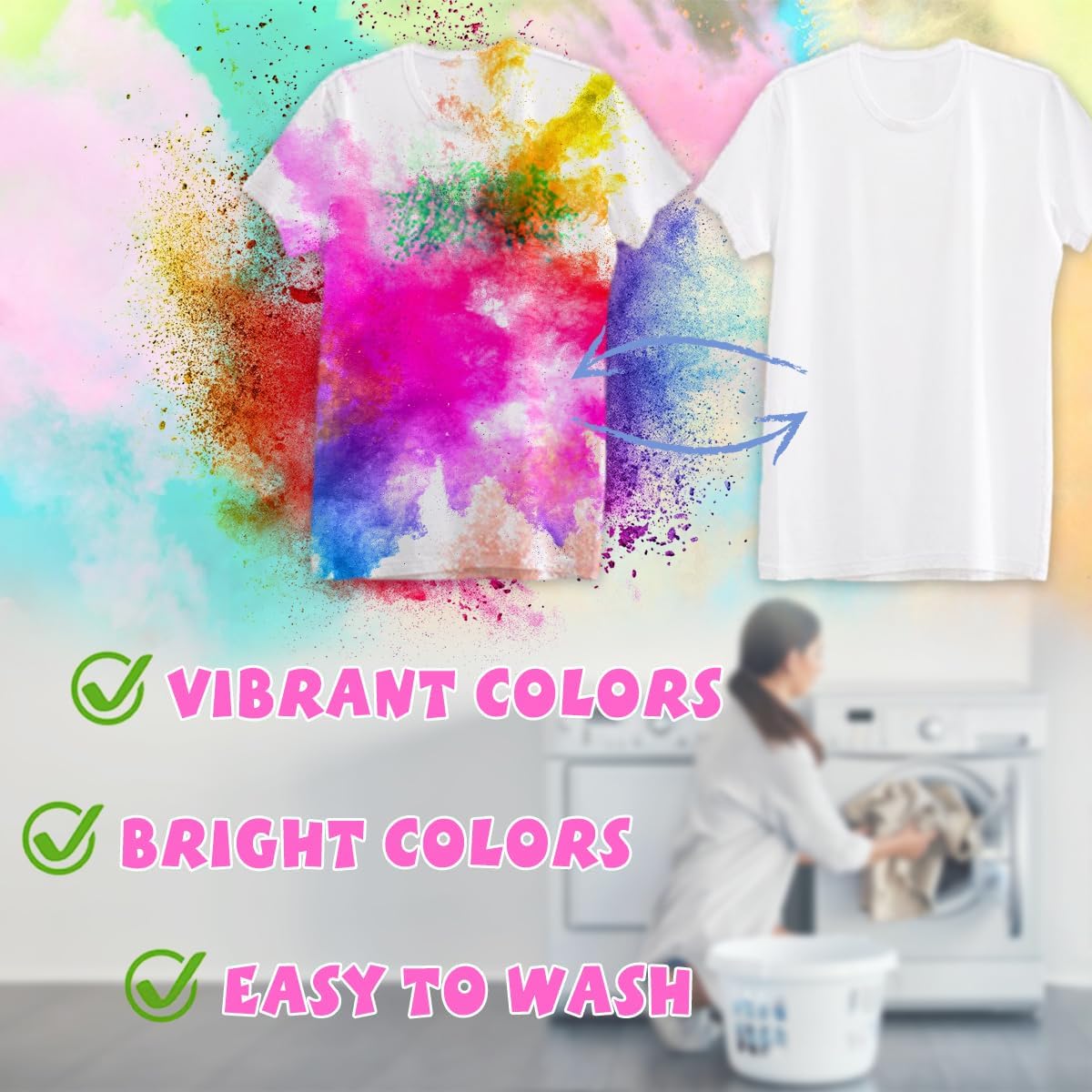 ARELUX Paquete de 12 bolas de polvo de color, bombas de tiza de color ...