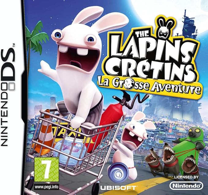 Lapins crétins - La grosse aventure : Amazon.fr: Jeux vidéo