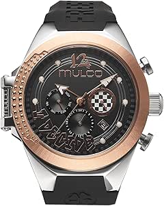 Amazon.com: MULCO Watches for Women and Men Pride, Stainless Steel Case with Wrist Silicone Band ...