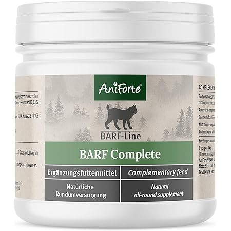 AniForte Barf Complete Cat 100g – All-Round Nutrient Supply, Barf Raw ...