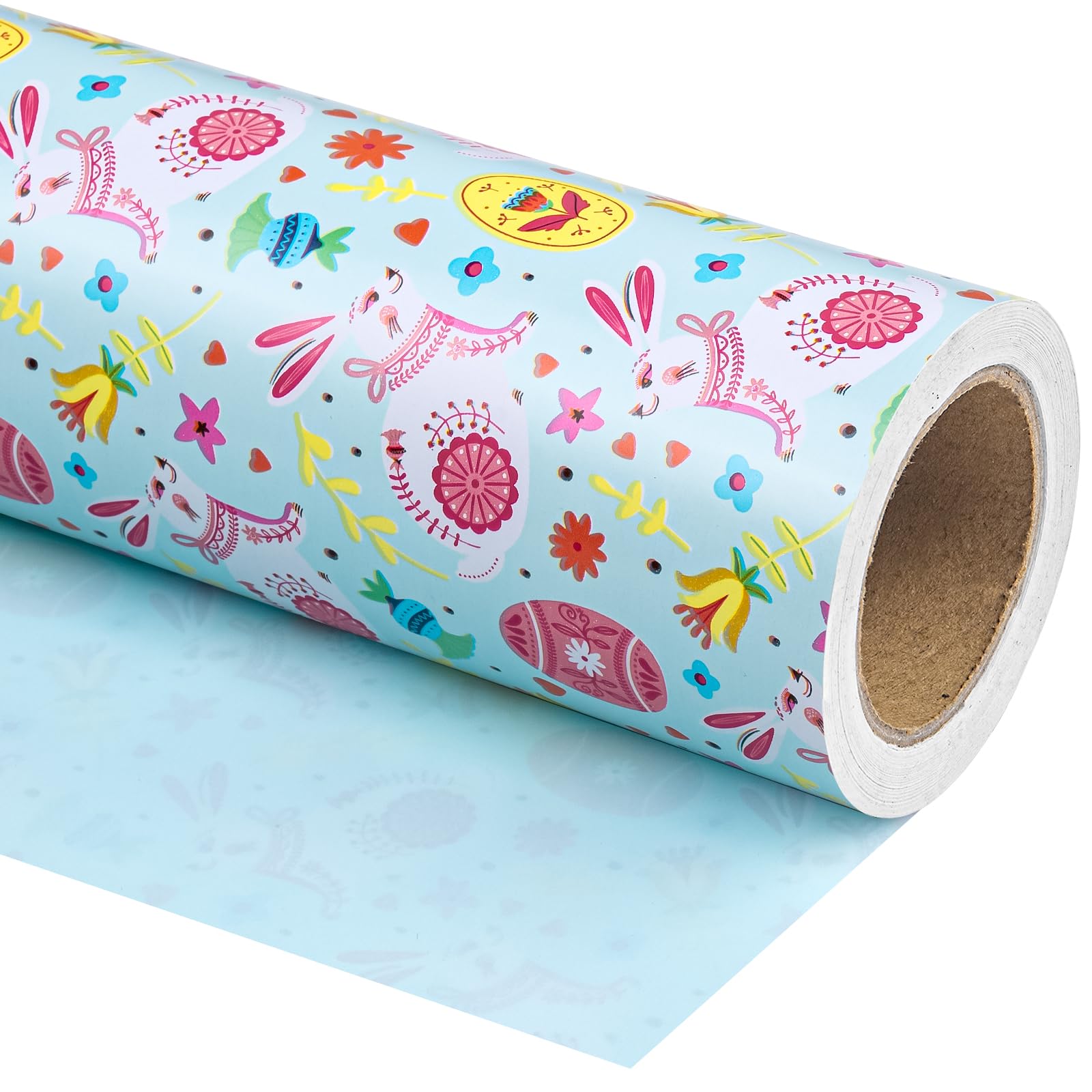 Snapklik.com : WRAPAHOLIC Easter Wrapping Paper Roll - Mini Roll - 17 ...