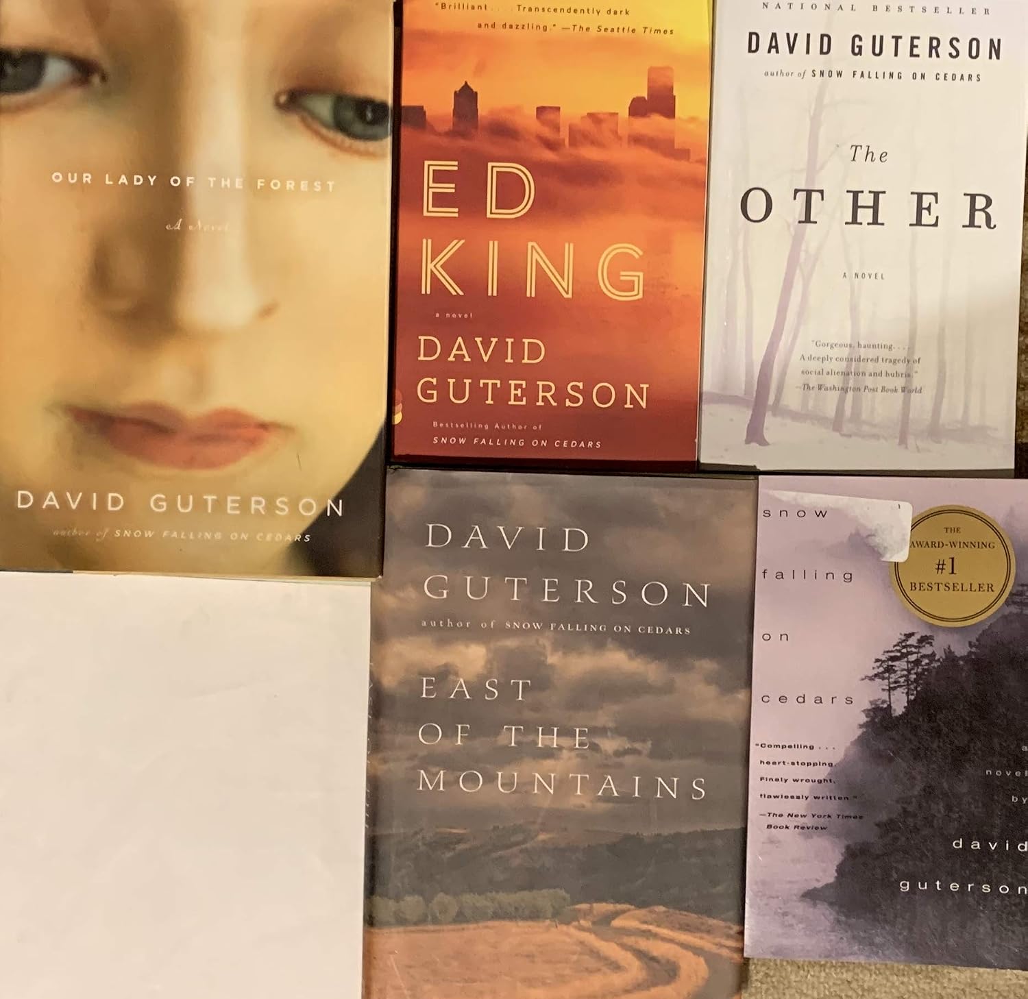 David Guterson Novel Collection 5 Book Set: David Guterson ...