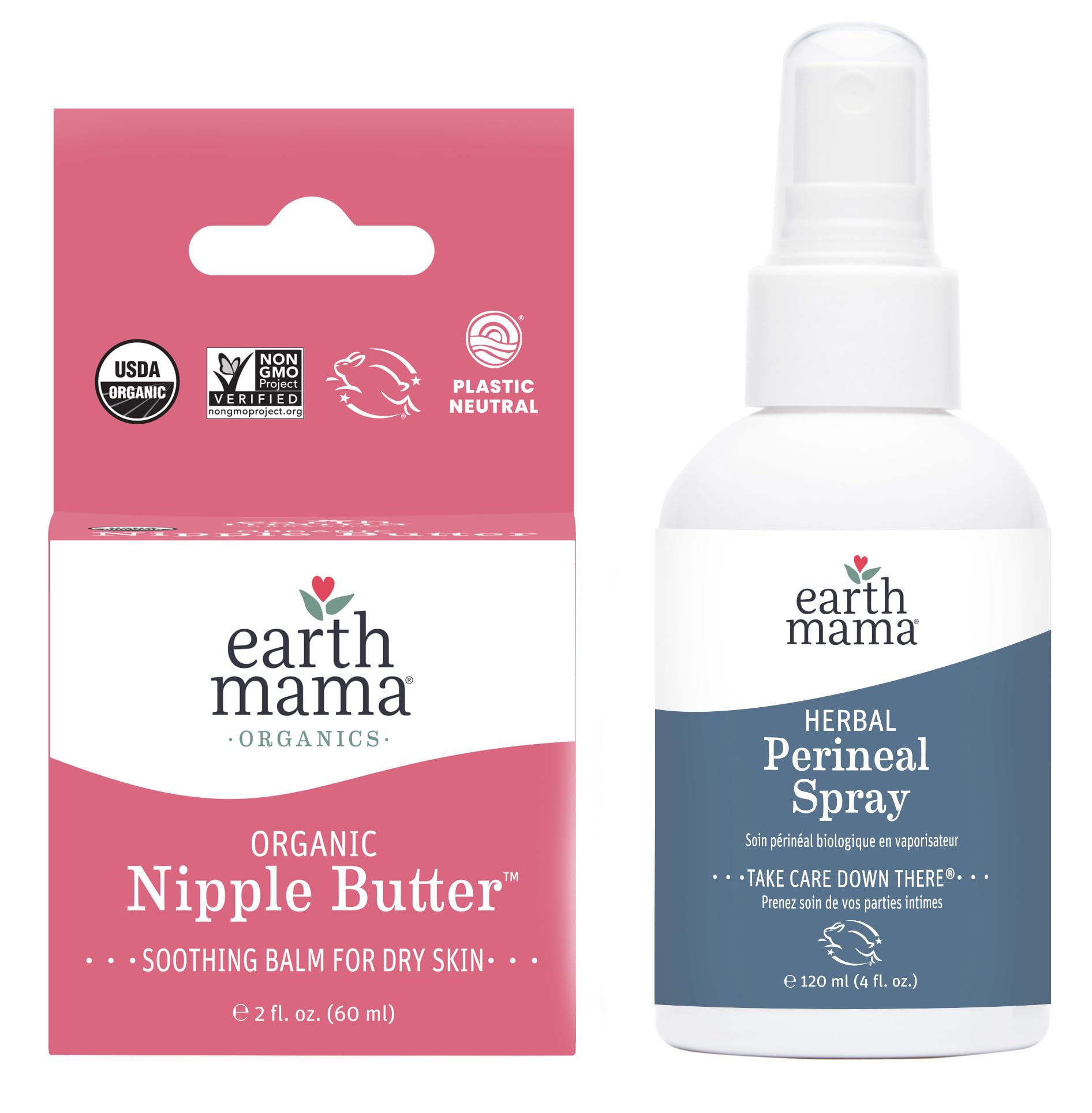 Amazon.com: Earth Mama Essentials Bundle | Organic Nipple Butter ...