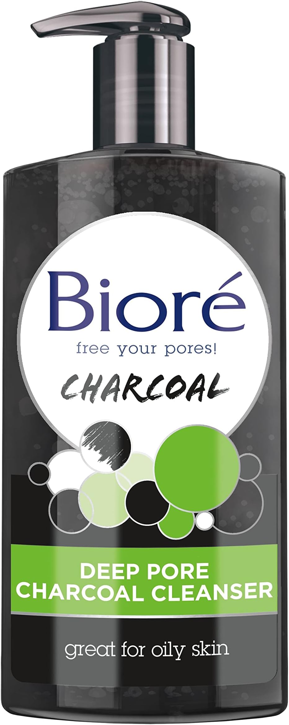 Amazon.com: Bioré Deep Pore Charcoal Face Wash, Facial Cleanser for ...