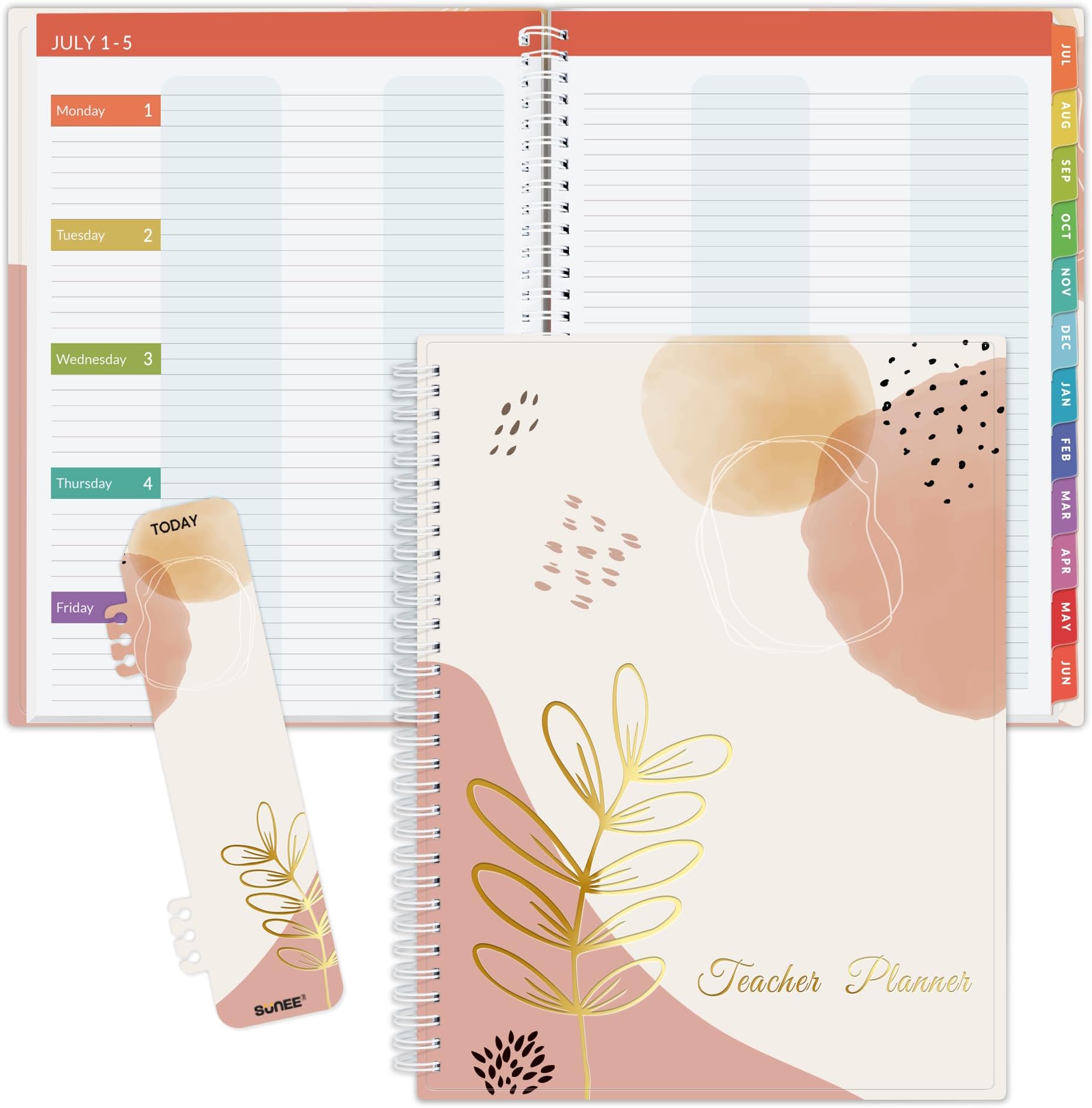 Amazon.com : SUNEE Teacher Planner 2024-2025 Academic Year, Lite Lesson ...