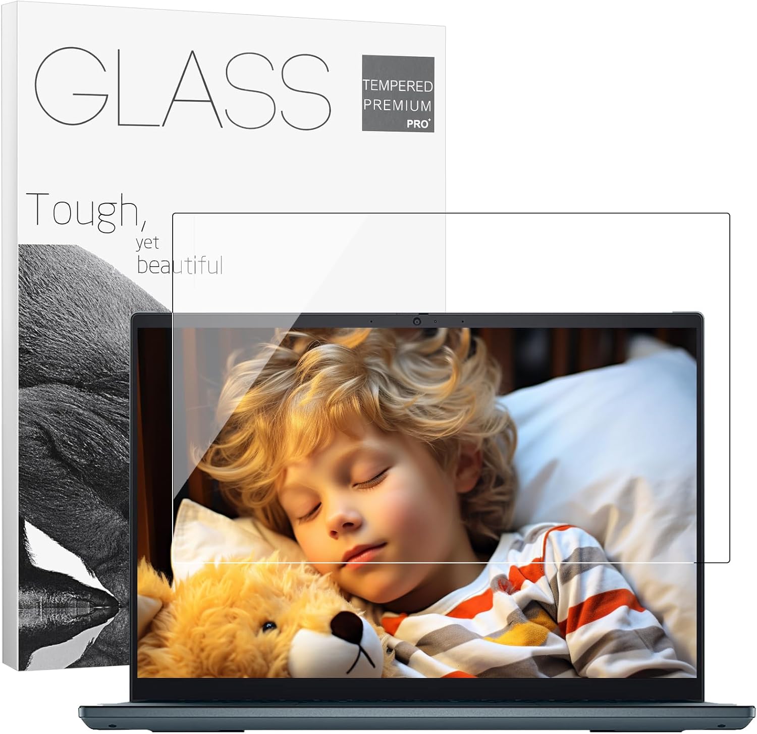 Amazon.com: 14" Laptop Screen Protector, Tempered Glass Protector for ...