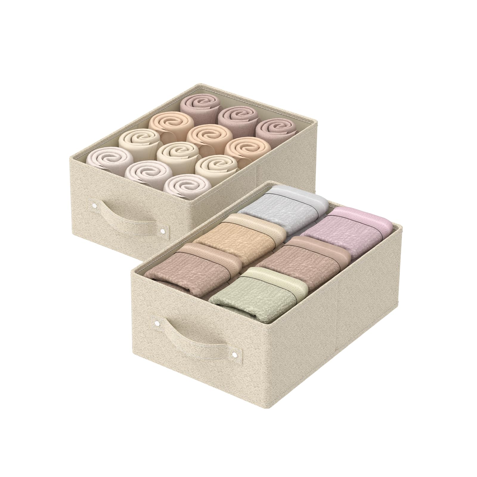 Amazon.com: ENUMAIL Collapsible Wardrobe Organizer, Storage Boxes for ...