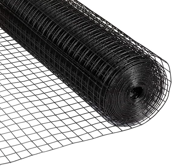 Fencer Wire 1.5-Inch x 1.5-Inch Grid Hardware Cloth, 16 Gauge Black ...