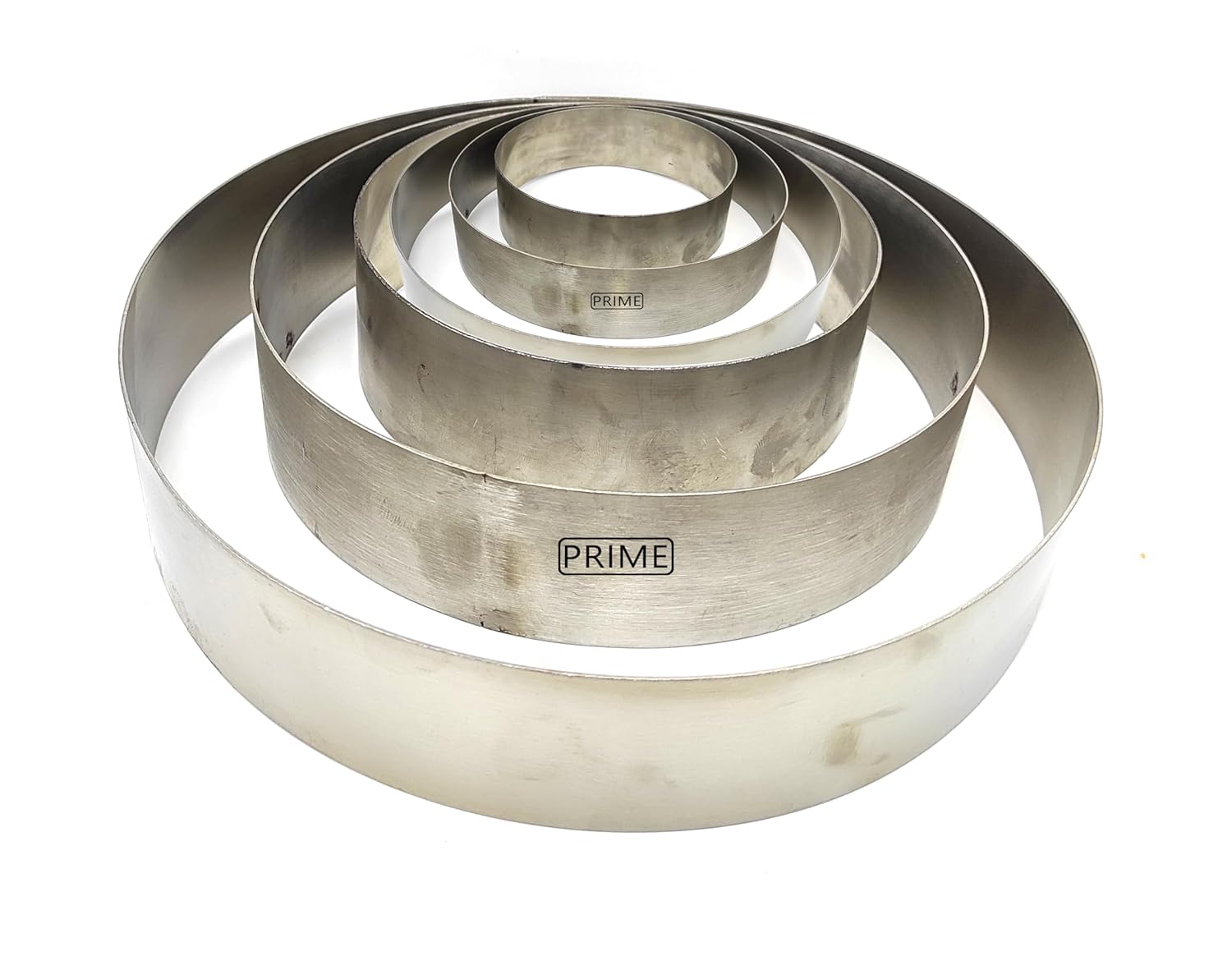 Buy Prime Bakers and Moulders Stainless Steel Round Cut Outs Pizza Base ...