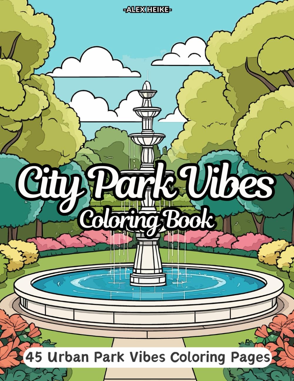 Amazon.com: City Park Vibes: A Relaxing and Creative Urban Park ...