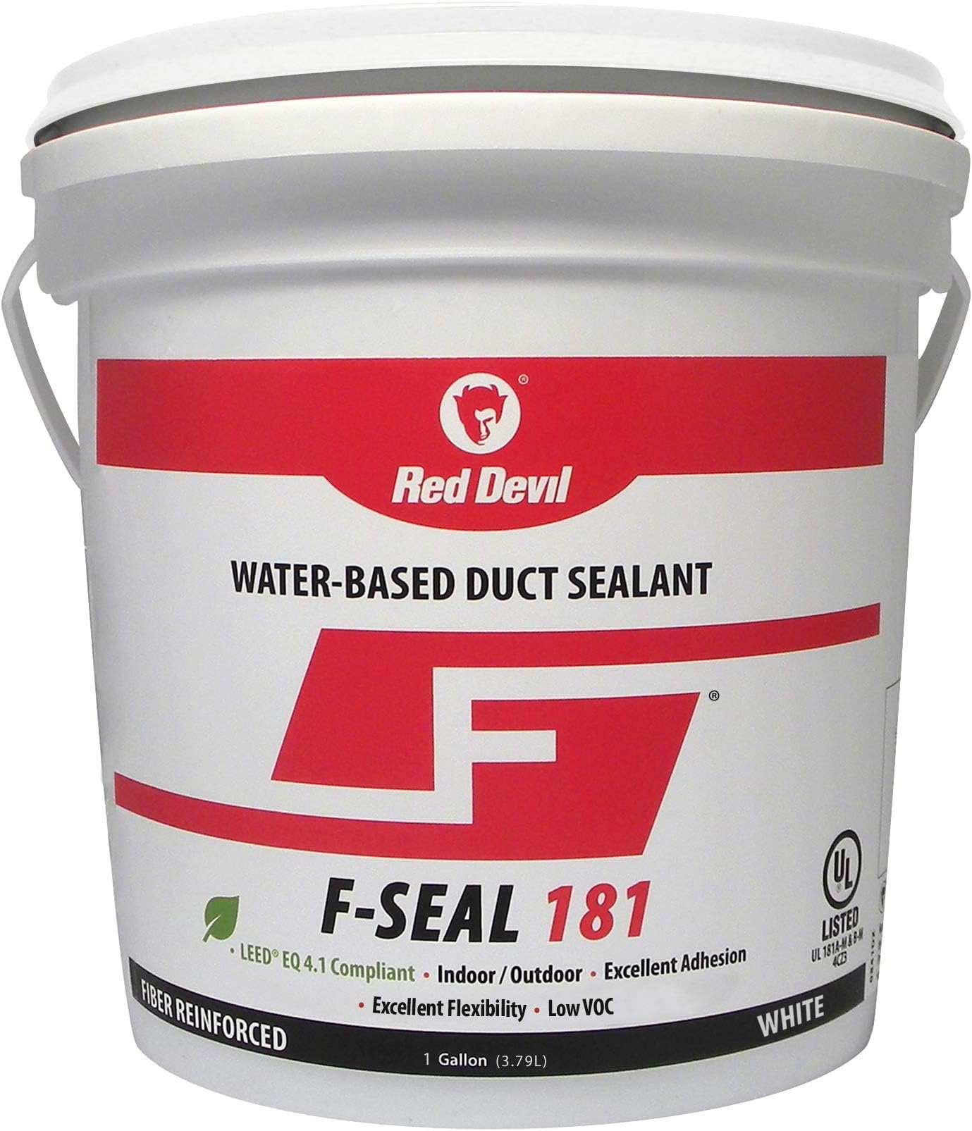 Amazon.com: Design Polymerics 1030 Water Base Duct Mastic Sealant Pail ...