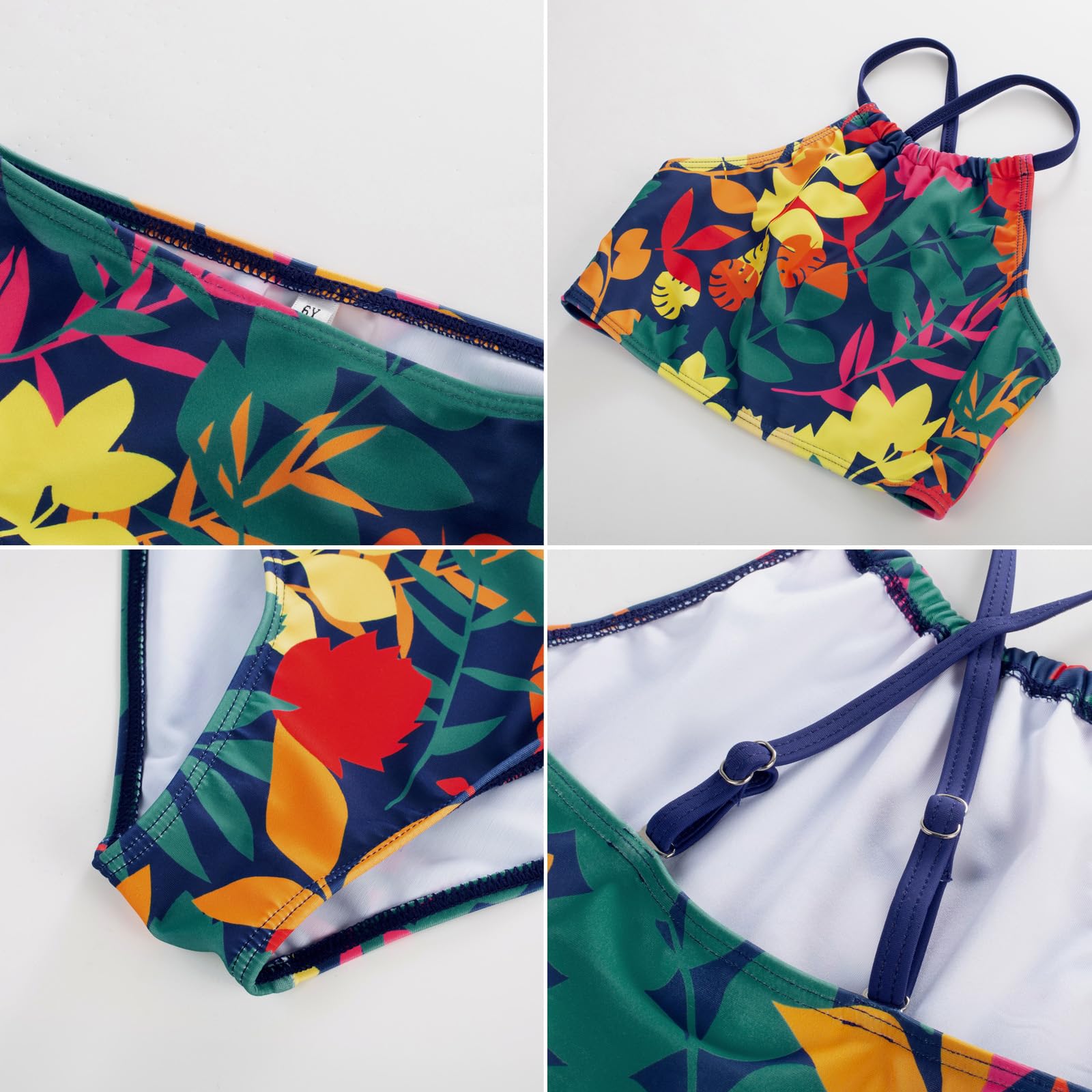 Snapklik.com : Girl Swimsuit Size 7 Long Sleeve Swimsuit For Girls ...