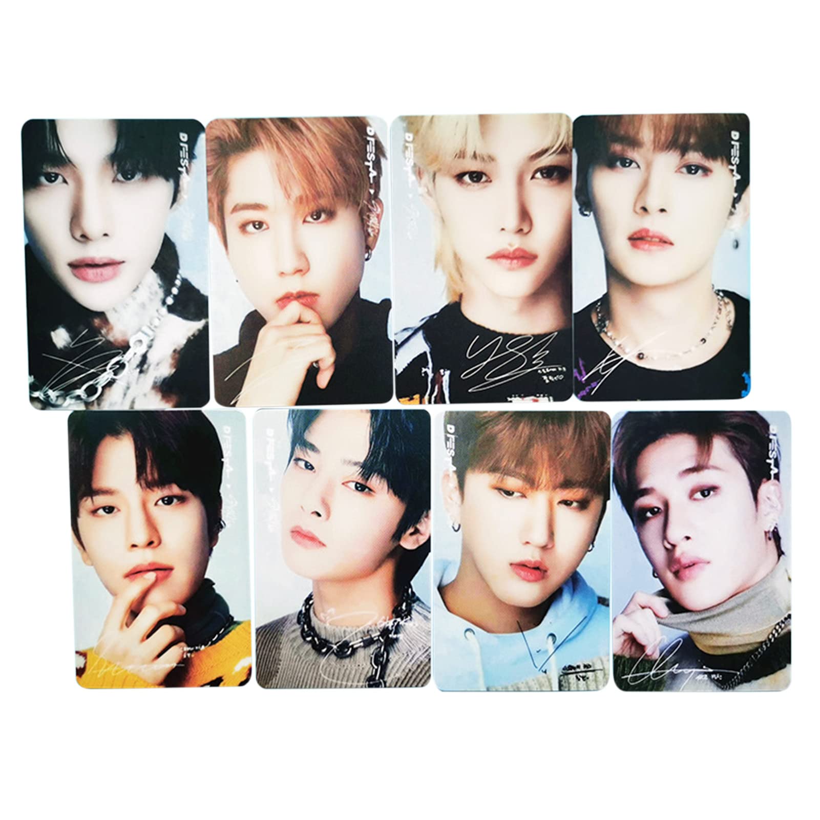 Elibeauty 8 Pcs Set Kpop Stray Kids Dispatch Photocard Stray ...
