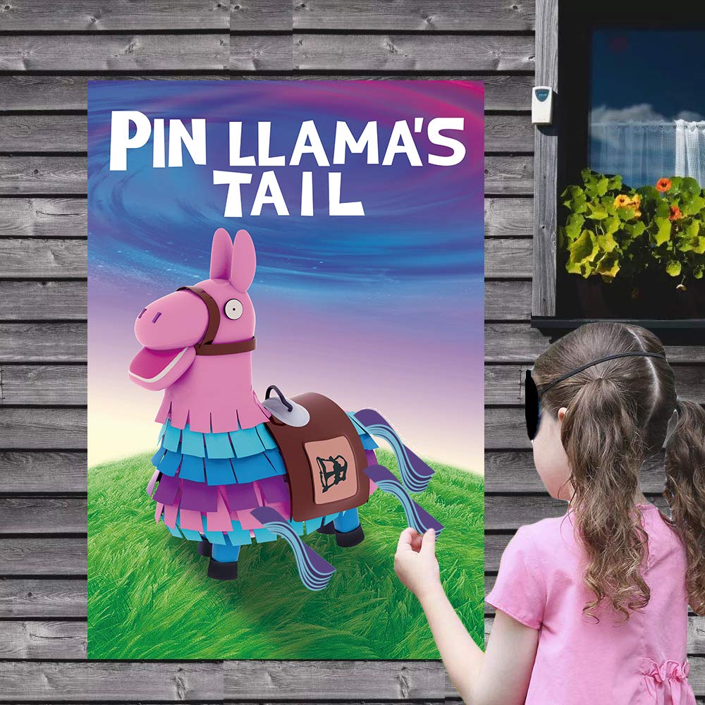 Buy Video Game Party Supplies Pin The Tails On Llama Pinata Party Games buy-video-game-party-supplies-pin-the-tails-on-llama-pinata-party-games
