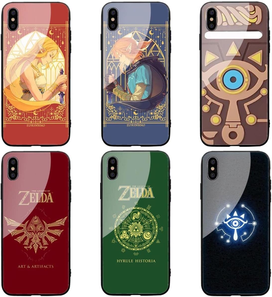 Amazon.com: The Legend of Zelda Breath of The Wild Link Phone Cases ...