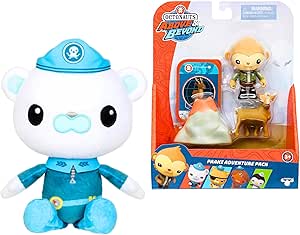 Hasbro Octonauts Above & Beyond Adventure Pack Playset & Plush Bundles ...