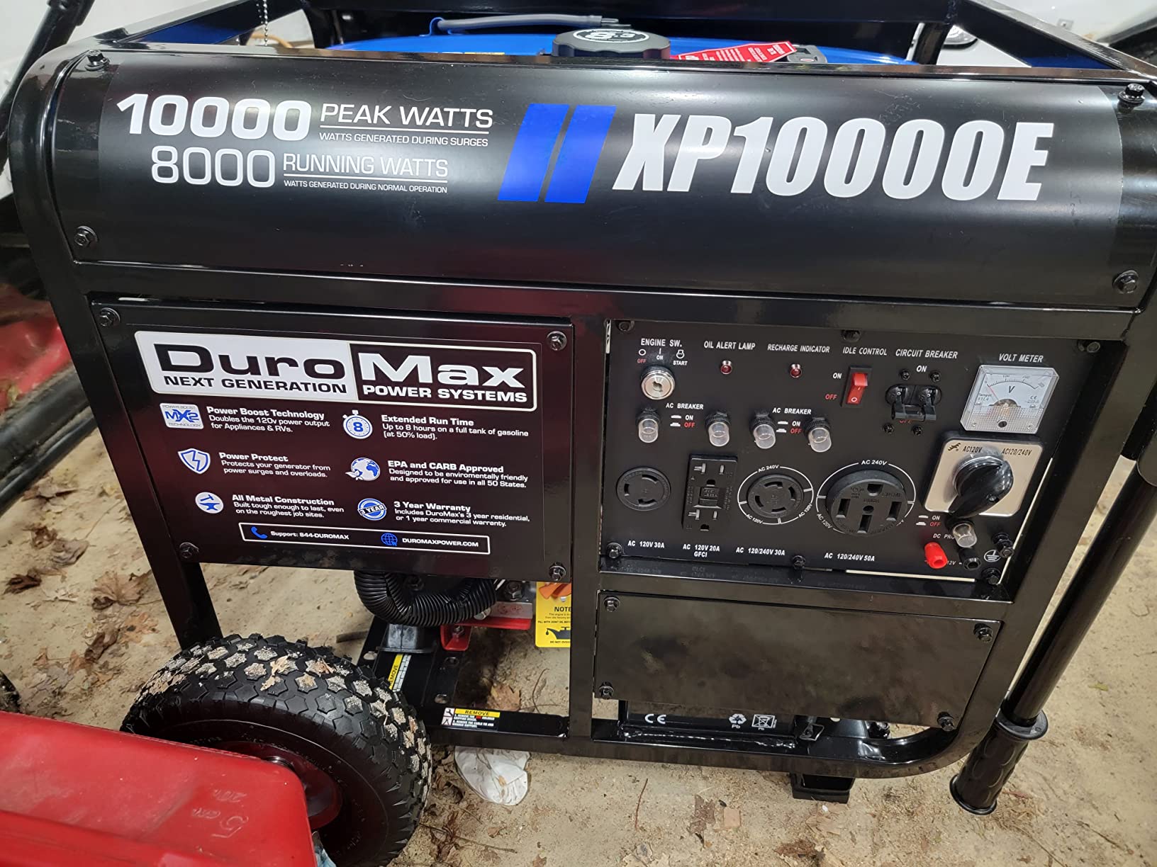 $61/mo - Finance DuroMax XP10000E Gas Powered Portable Generator-10000 ...