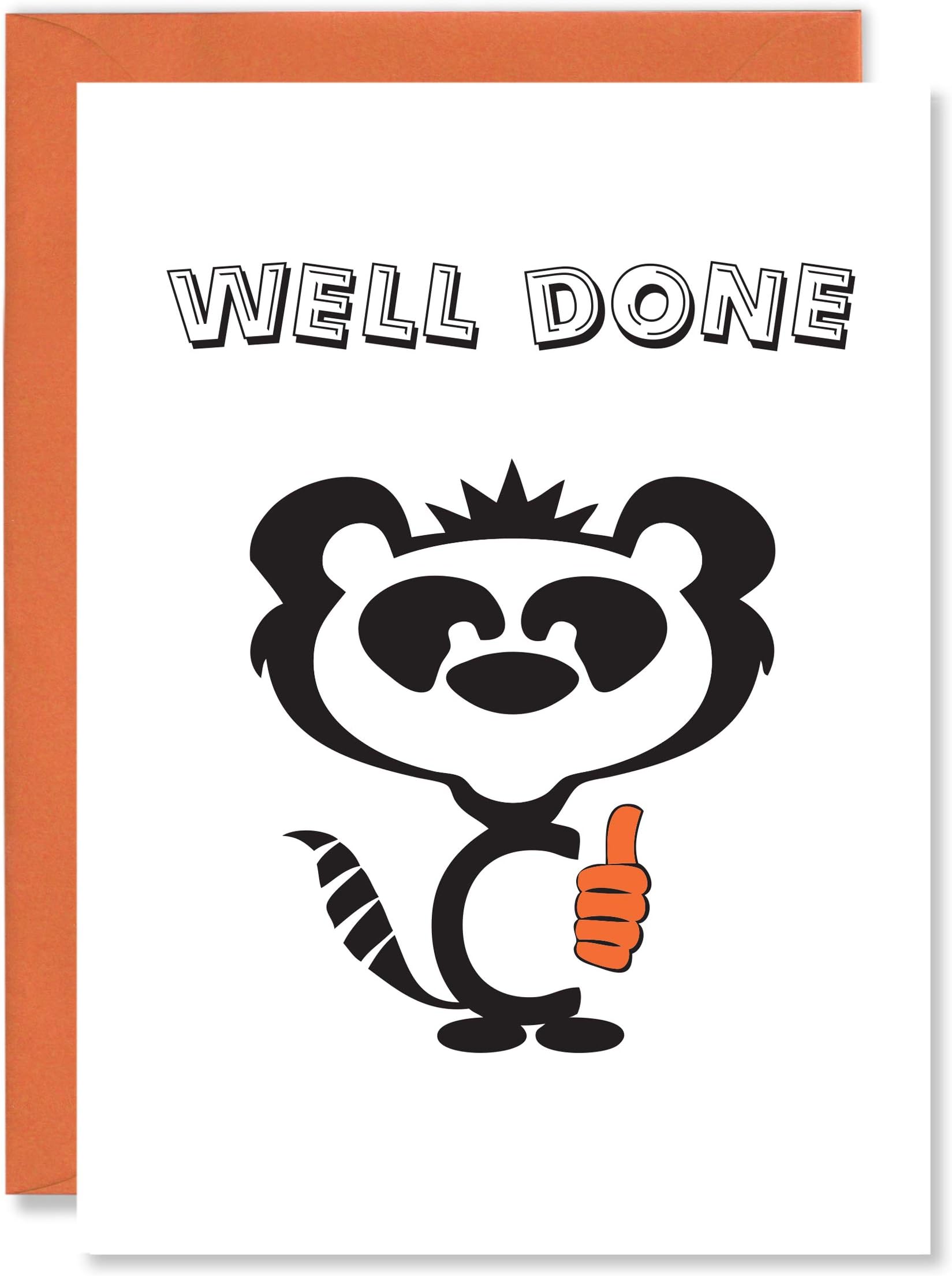 Curious Cards - Well Done Greetings Card - Congratulations Card for ...