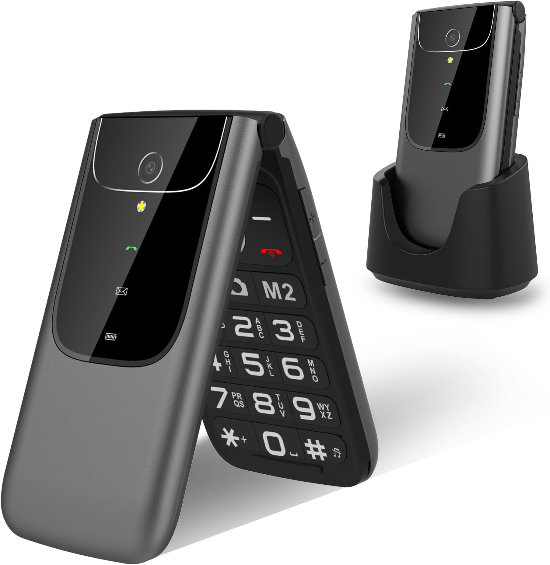 YEEMOVIL F7 - Teléfono Celular 4G con Tapa para Adultos Mayores ...