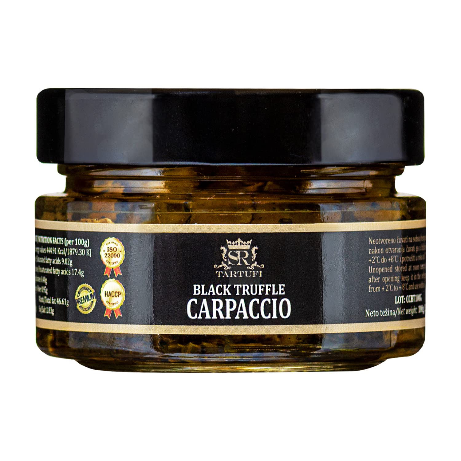 Amazon.com: Tartufi - Black Truffle Carpaccio - Truffle Slices ...