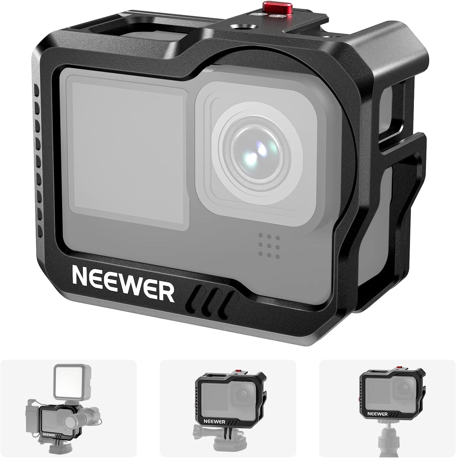 Amazon.com : SmallRig Hero12 / Hero11 / Hero 10 / Hero 9 Black Cage for ...