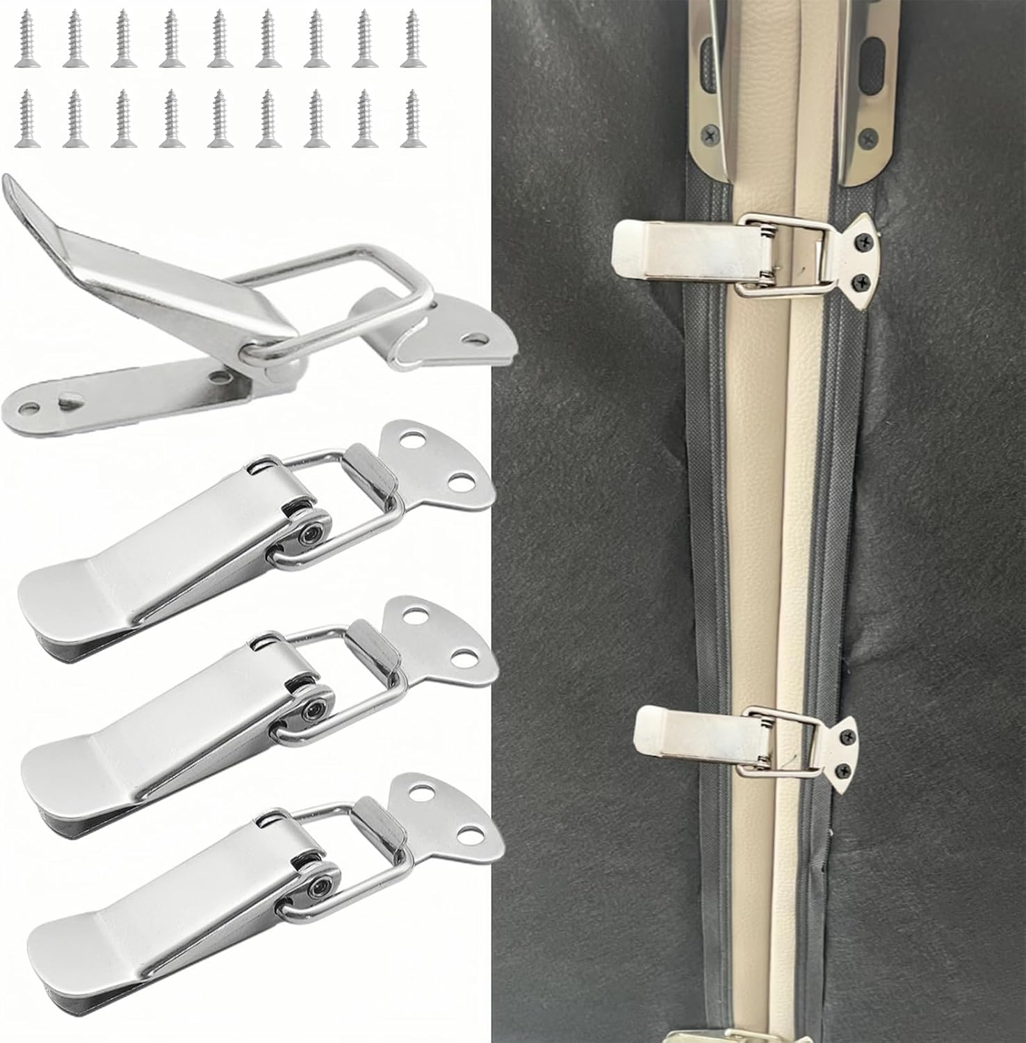 Amazon.com: Yzufyys 4 Pcs Sofa Connectors for Sectional Couch, Durable ...