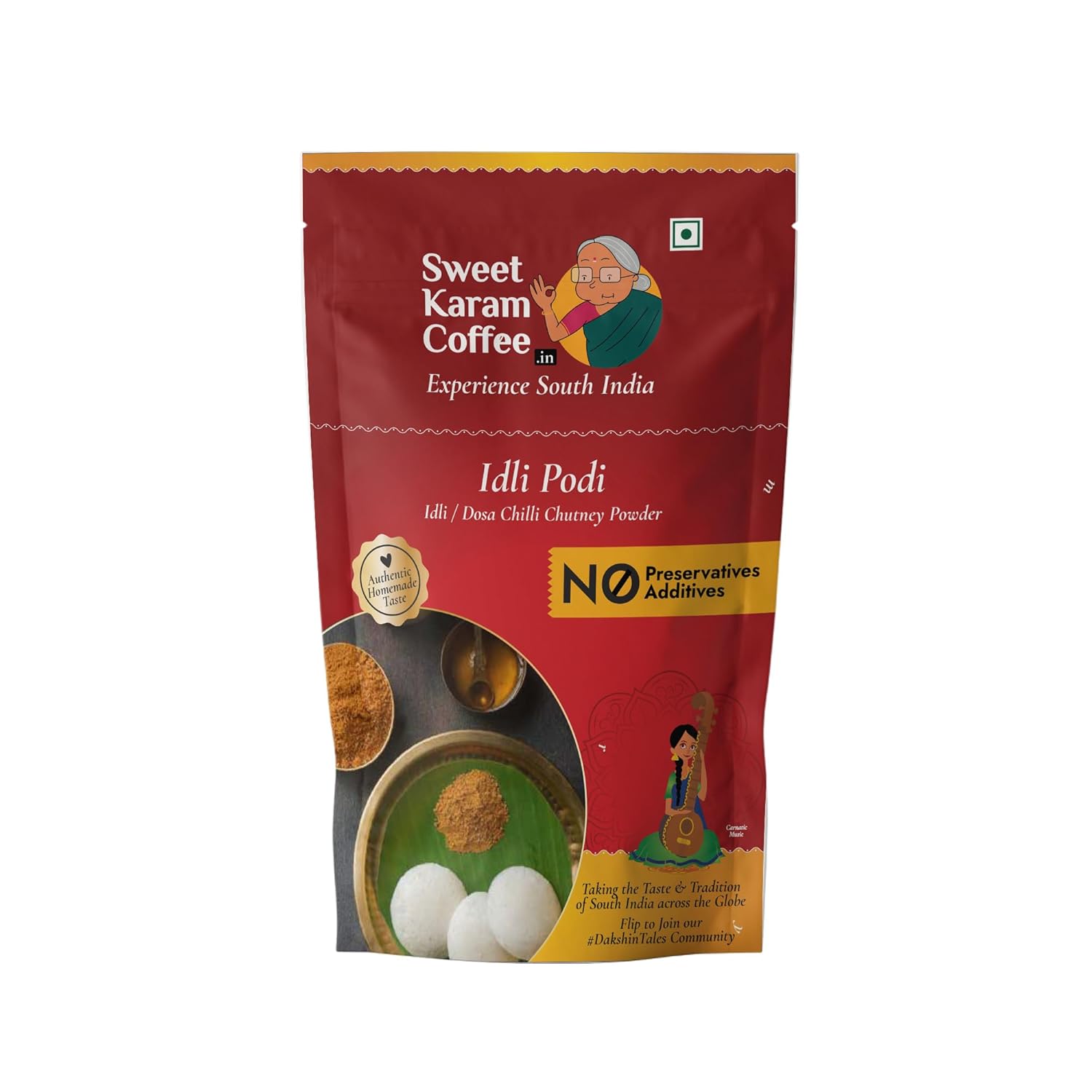 Sweet Karam Coffee Idli Chilli Powder | Idli Chilli Podi | Authentic ...