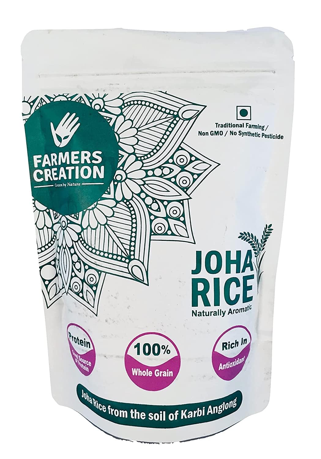 Karbi Joha Rice Assam Aromatic 900 gm Farm Direct Traditional Farming ...