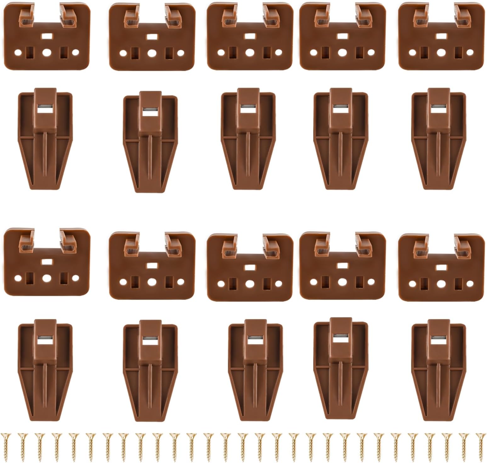 Kenlin Rite Trak I Replacement Drawer Guides with Metal Backing Plates ...