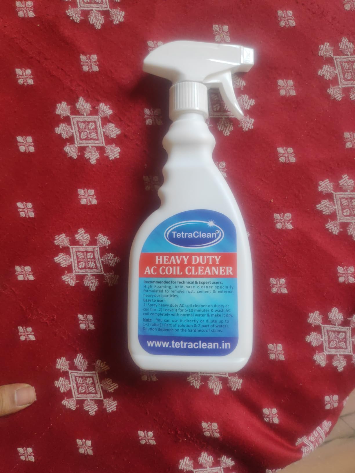 Tetraclean High Foam AC Coil Cleaner | Air Conditioner Unscented ...