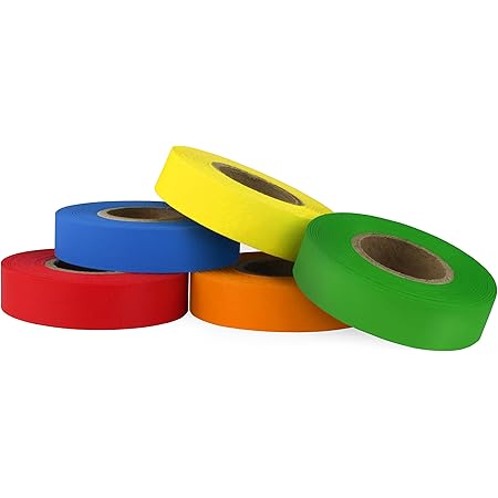 Amazon.com : ChromaLabel Color-Code Labeling Tape Variety Pack, 5 ...